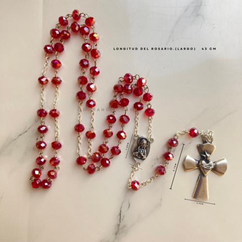 Rosario Corazón de Jesús - Tienda de Artículos Religiosos en Perú