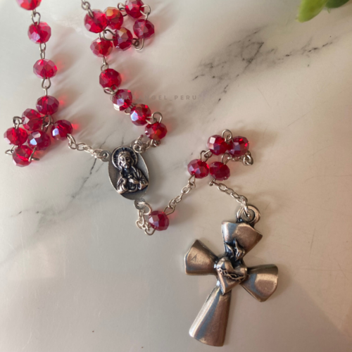 Rosario Corazón de Jesús - Tienda de Artículos Religiosos en Perú