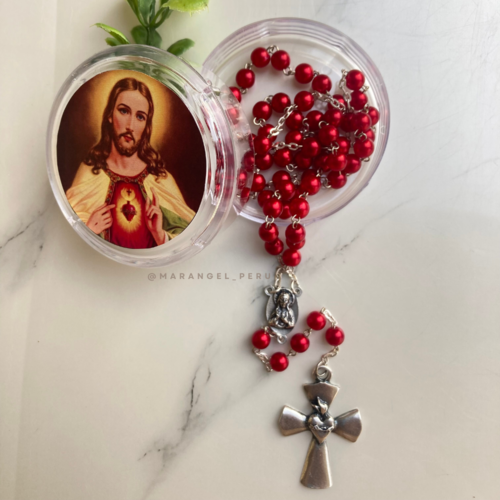 Rosario Corazón de Jesús - Tienda de Artículos Religiosos en Perú